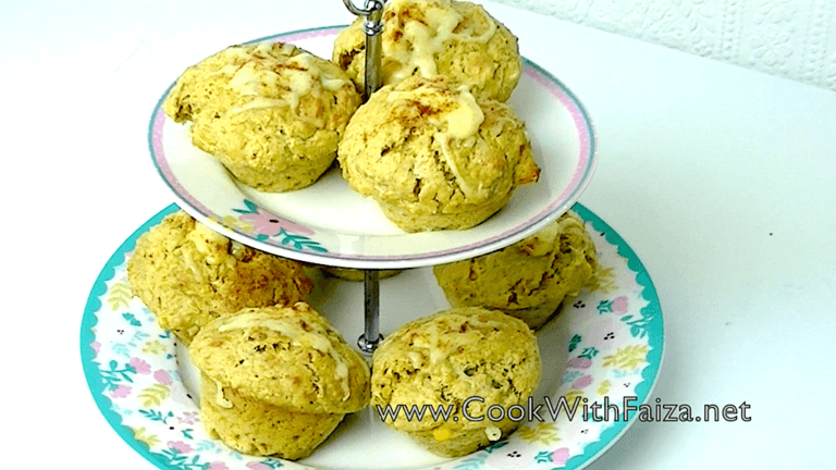 Spicy Chicken Muffins Recipe | Cook With Faiza