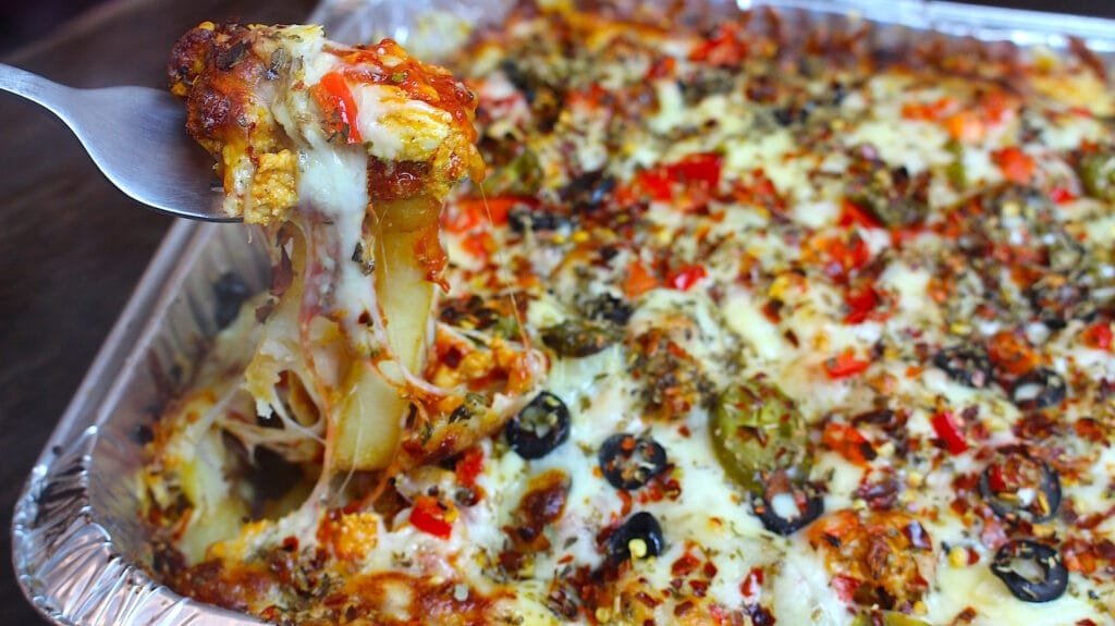PIZZA FRIES RECIPE *COOK WITH FAIZA*