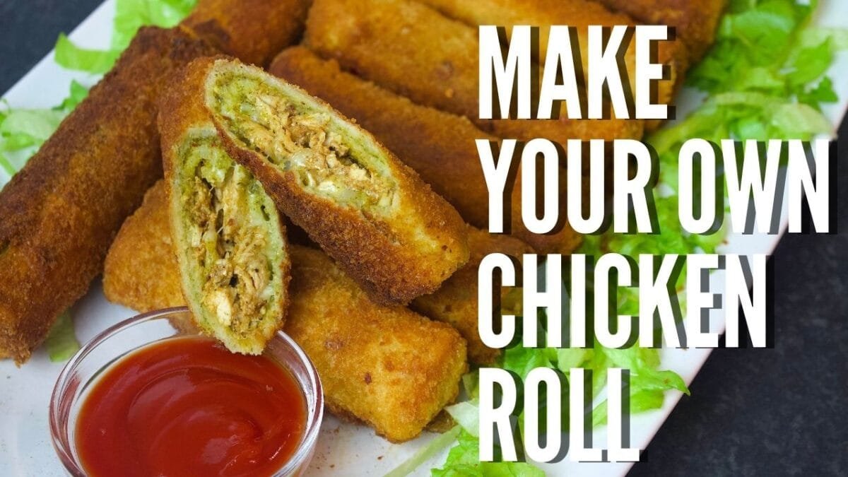 Tandoori Chicken Bread Roll || Chicken Roll Recipe || Ramadan Recipes ...