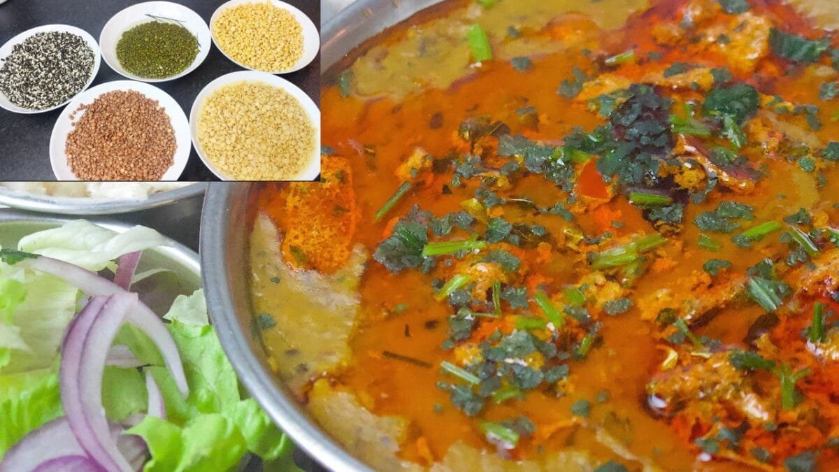 Panchratan Dal Recipe | Authentic Indian Cuisine | Cook With Faiza